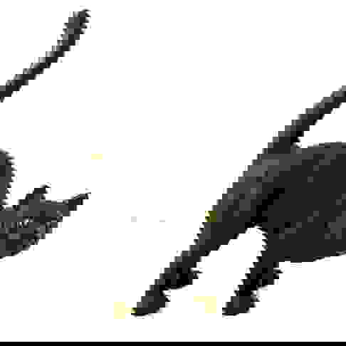 Antique Hubley Cast Iron Hunched Back Black Cat Door Stop Auction