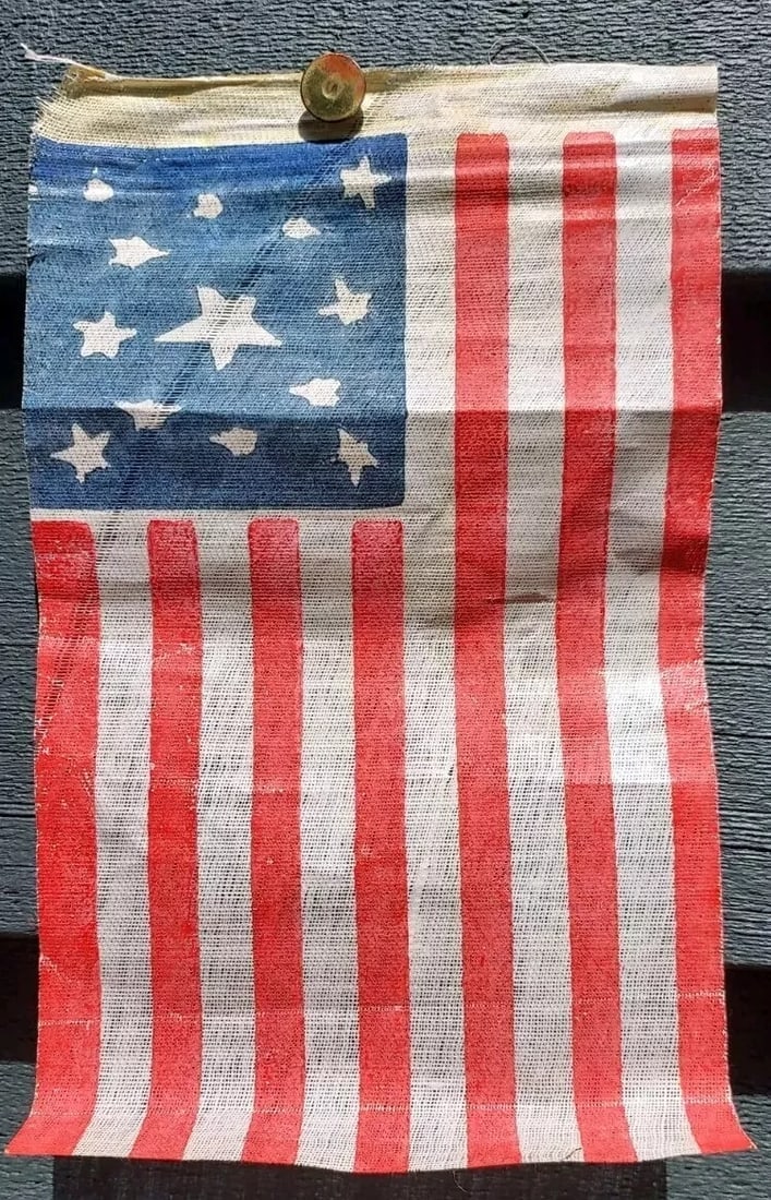 13 Star American Flag - Parade Flag 5 X 7 1876 Centennial Flag Auction