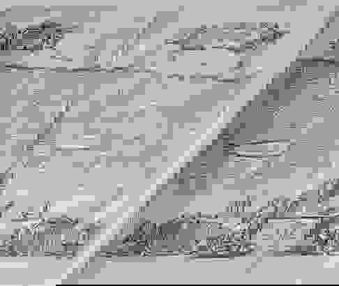 1700s Map Of Canaan Land Israel Palestine Antique Auction