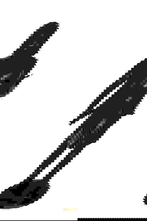 Geronimo Bronze Statue Mounted On A Marble Base - Size: 10"l X 8"w X 31 ...