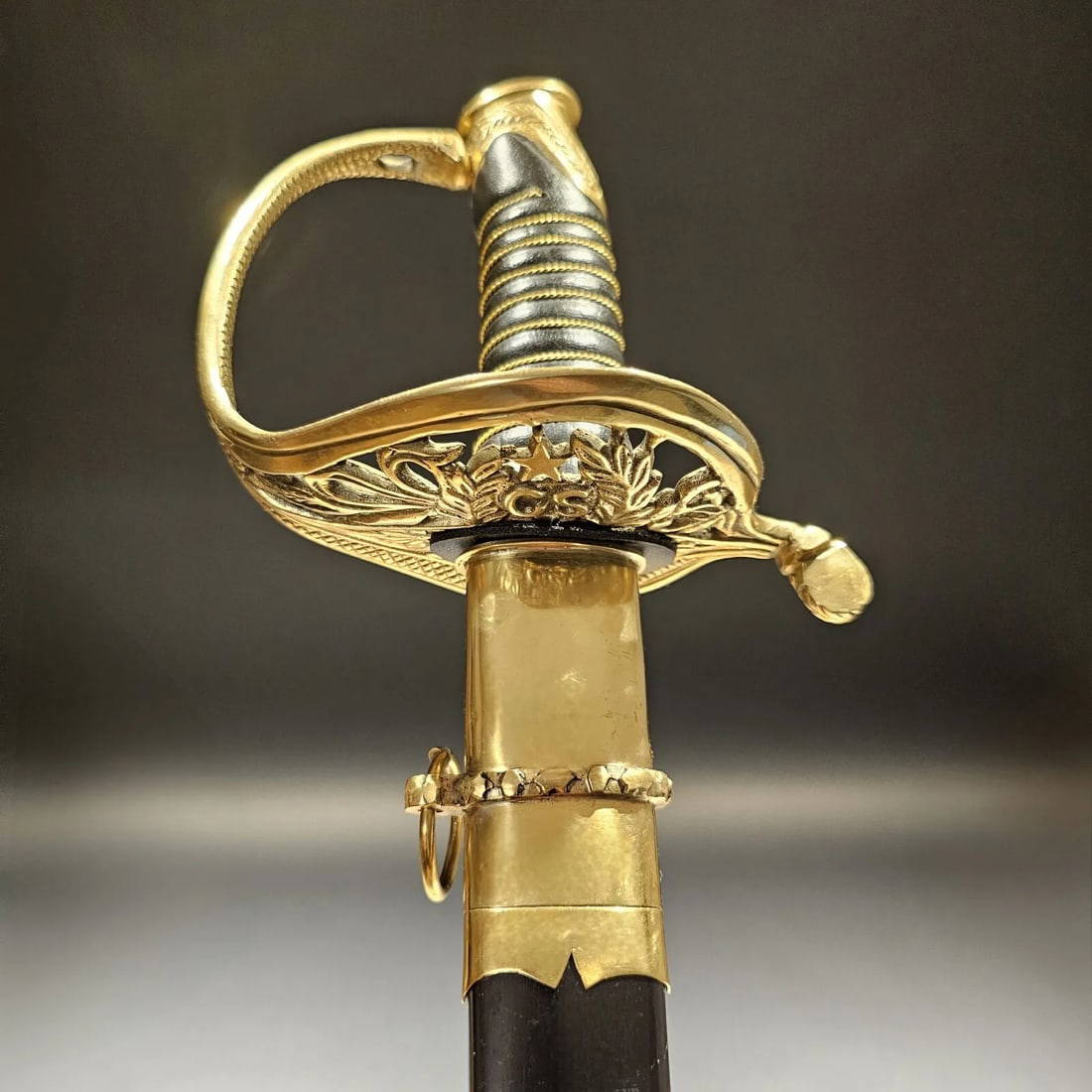 Mc. Elroy Civil War Officers Confederate Cs Sword Auction