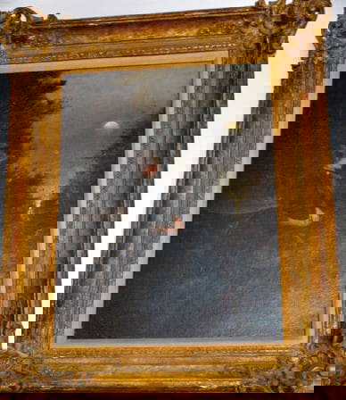 Alfred Stevens "seated Woman At Auction