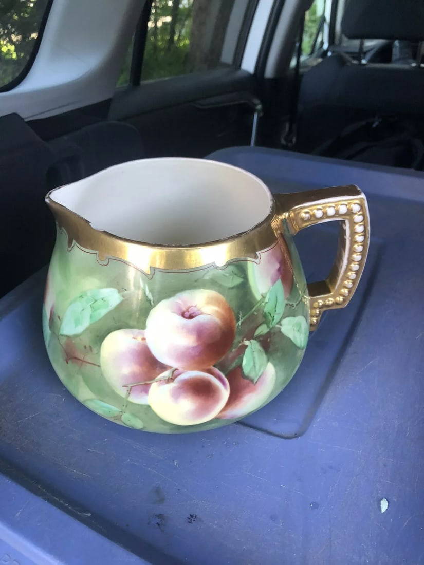 Pickard China Artist Signed Pitcher Auction