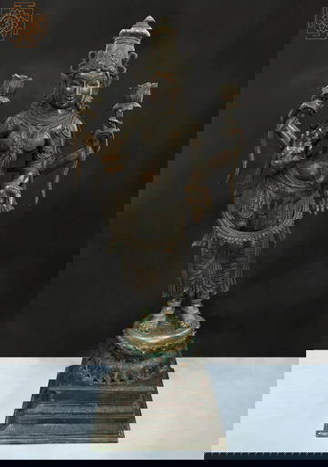 41" Standing Devi Lakshmi Of A Lifelike Quality | | Madhuchista Vidhana ...