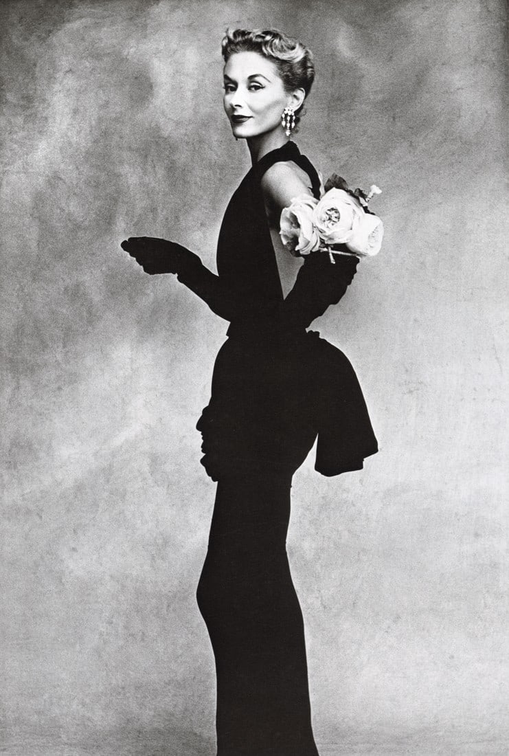 Irving Penn - Woman With Roses, Lisa Fonssagrives-penn Auction