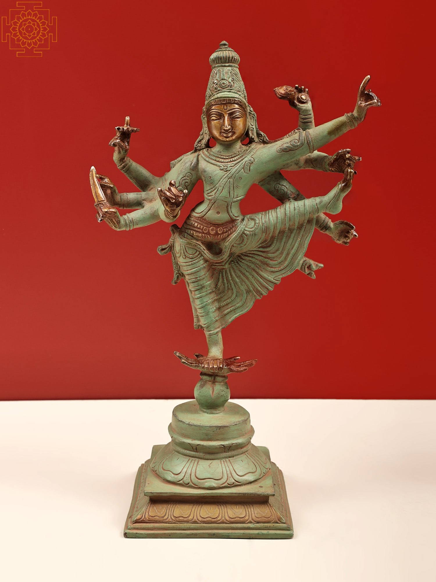 Buy 15" The Nrtya Of Lord Trivikrama In Brass | | | Jasper52 In Ny