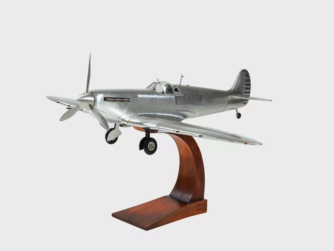 Buy Aluminum Spitfire Desktop Model Airplane | Jasper52 In Ny