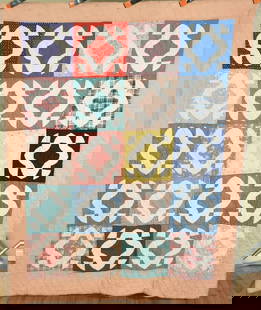 Buy 30's Touching Stars Quilt | Jasper52 In Ny