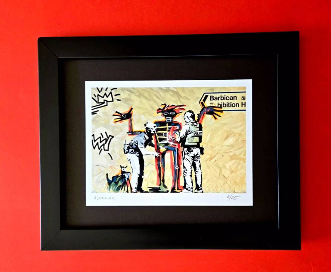 Alexander Dulac | Arresting Like Banksy Hand Signed Authentic Print Ed ...