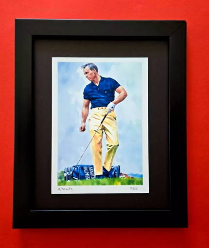 Alexander Dulac | Arnold Palmer Hand Signed Authentic Print Edition Of ...