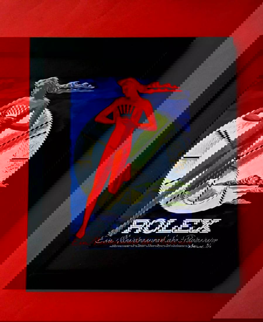 Alexander Dulac | My Rolex Hand Signed Authentic Print Ed Of 10 Coa Auction