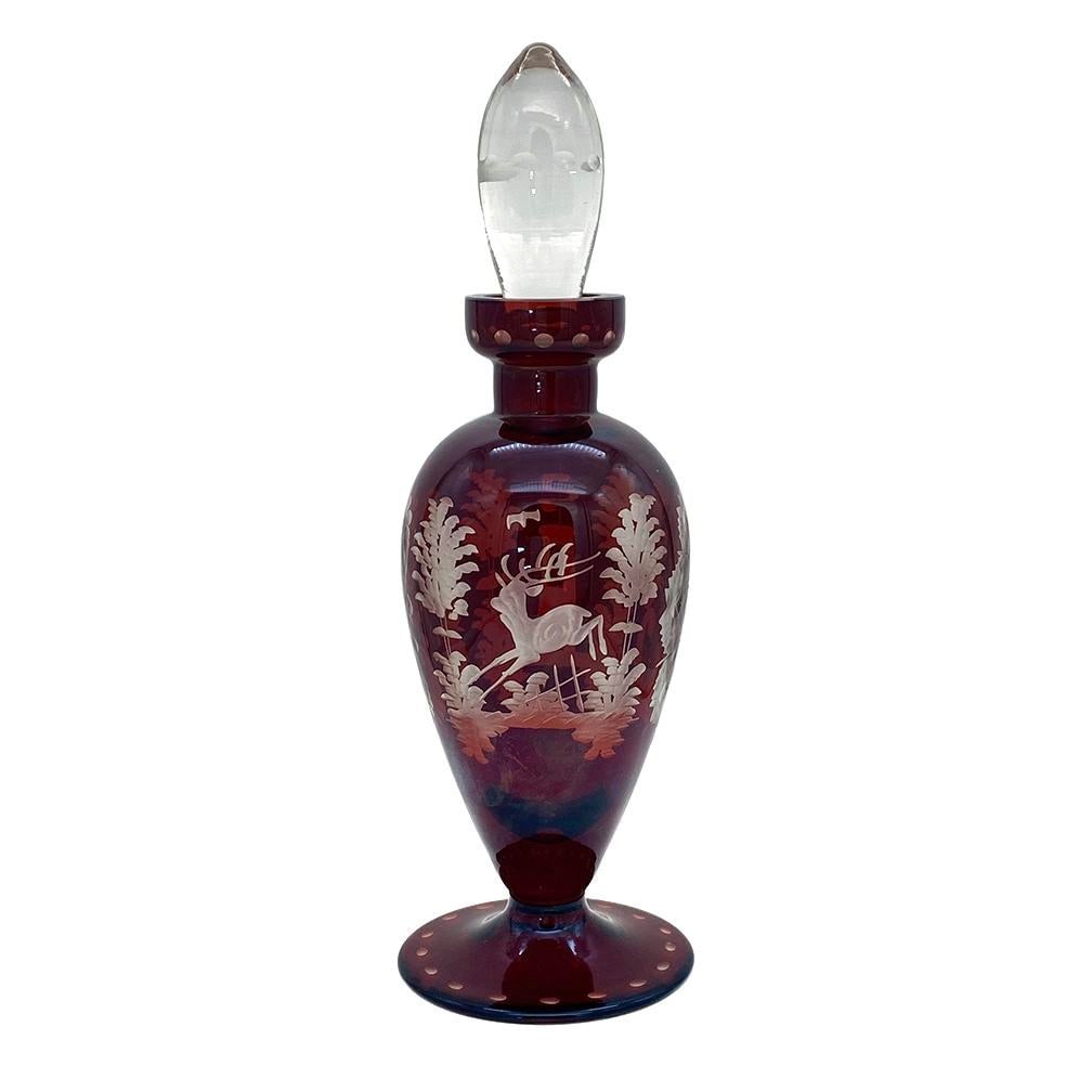 Buy Bohemian Ruby Red Perfume Bottle | Jasper52 In Ny