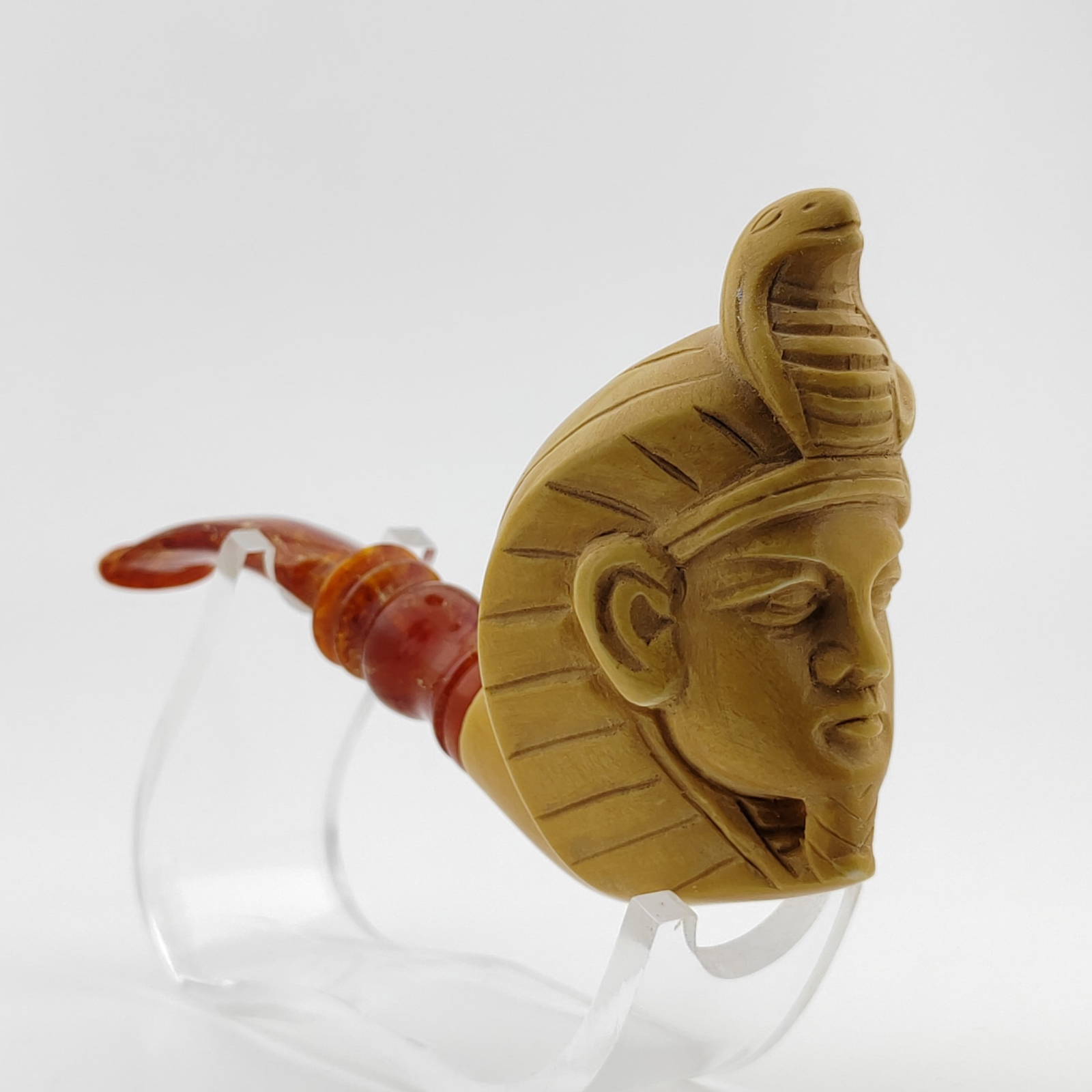 Egyptian Pharaoh Meerschaum Pipe Auction