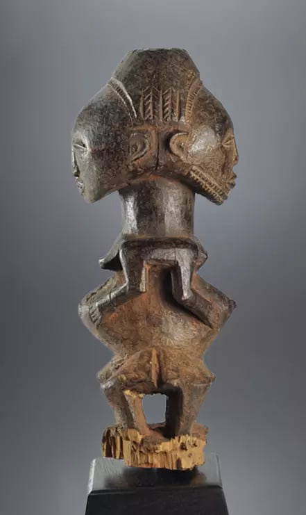 Beautiful Hemba Kabeja Figure Janus Statue Congo Drc African Tribal Art ...