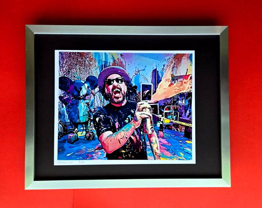 Alexander Dulac | Mr. Brainwsh Hand Signed Authentic Print Edof10 | Coa ...