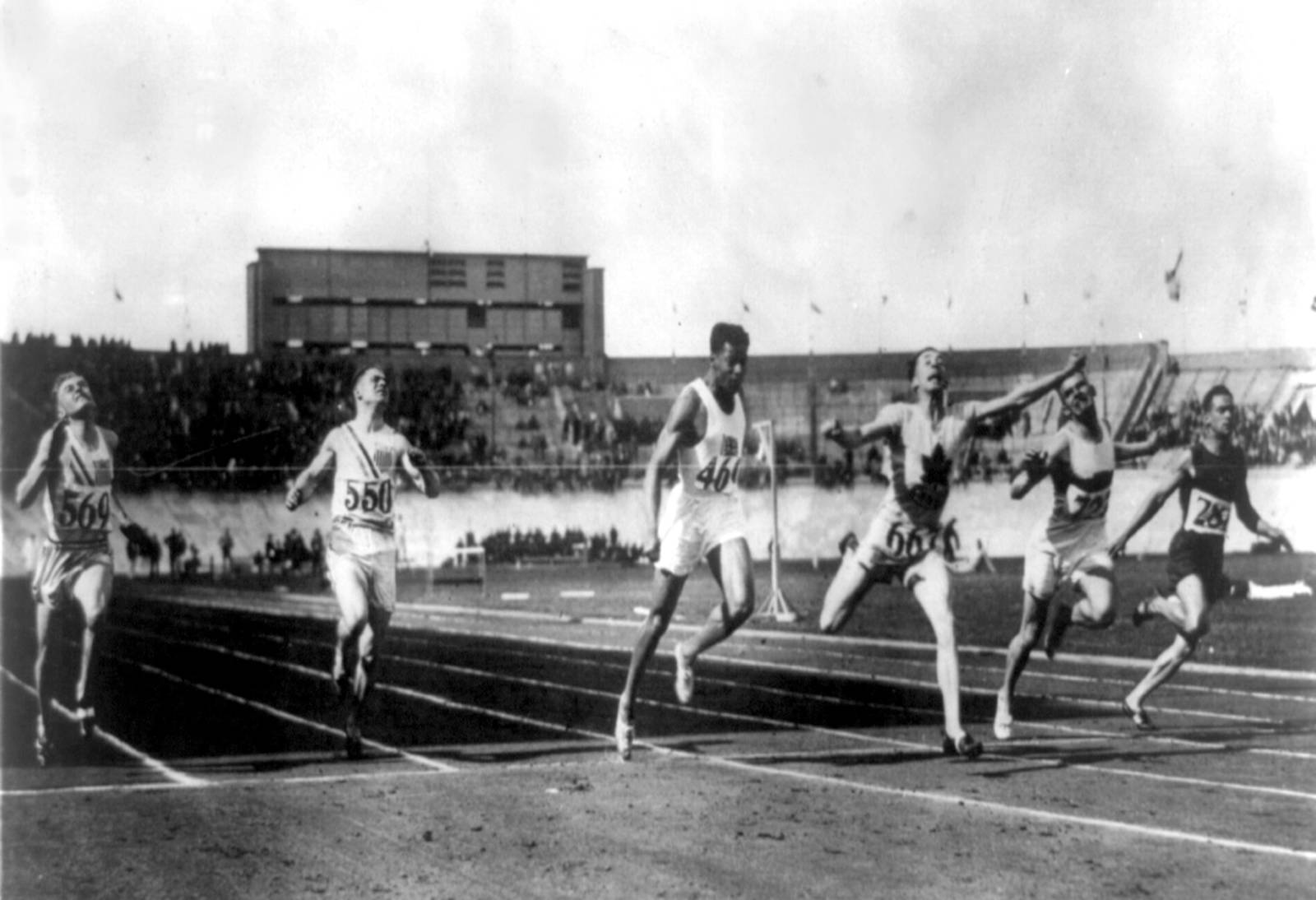 1928 Olympics, 100 Meter Dash Finish Line Auction