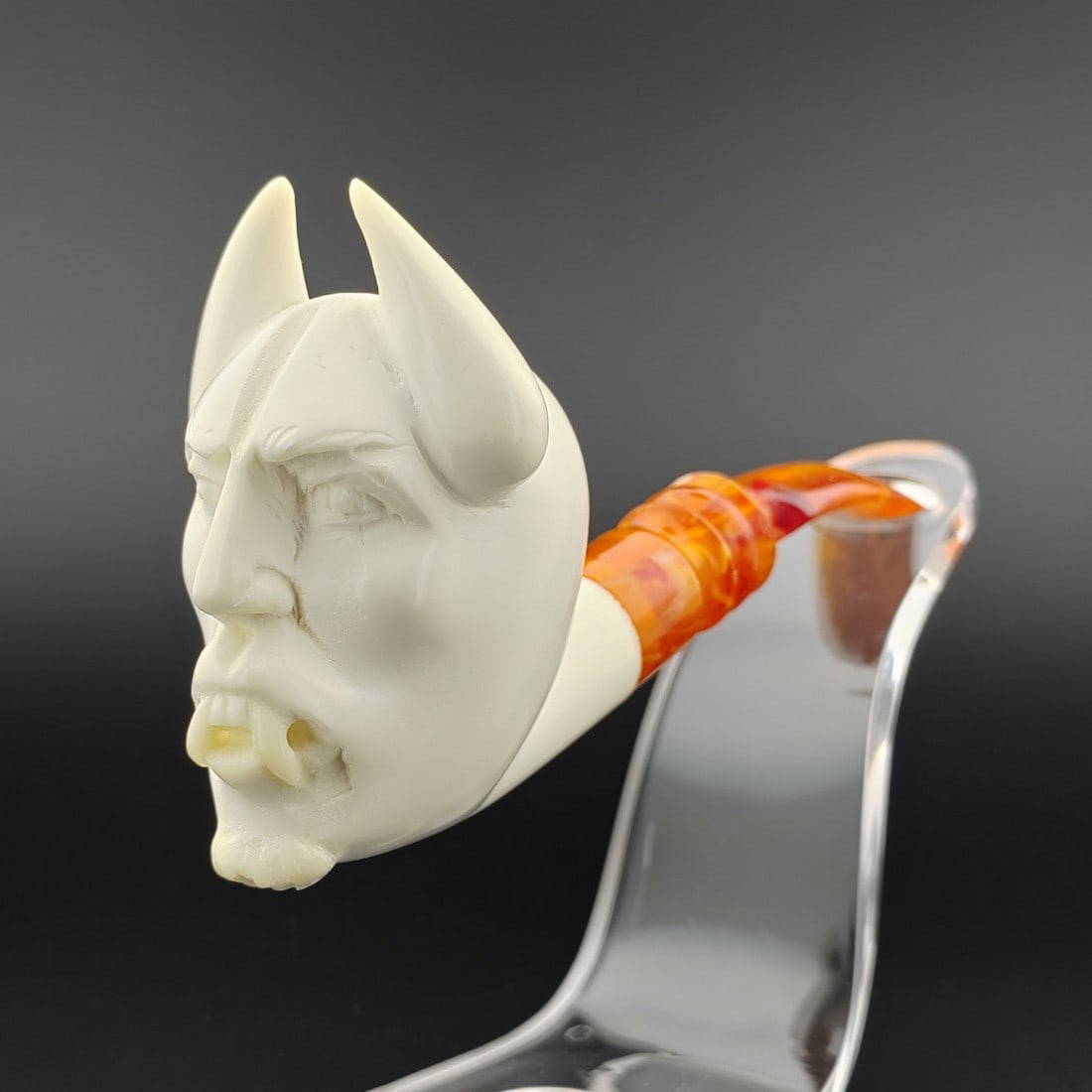 Dracula Vampire Meerschaum Pipe Auction