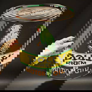 Buy 16" Metal Polly Gas Oil Sign | Jasper52 In Ny