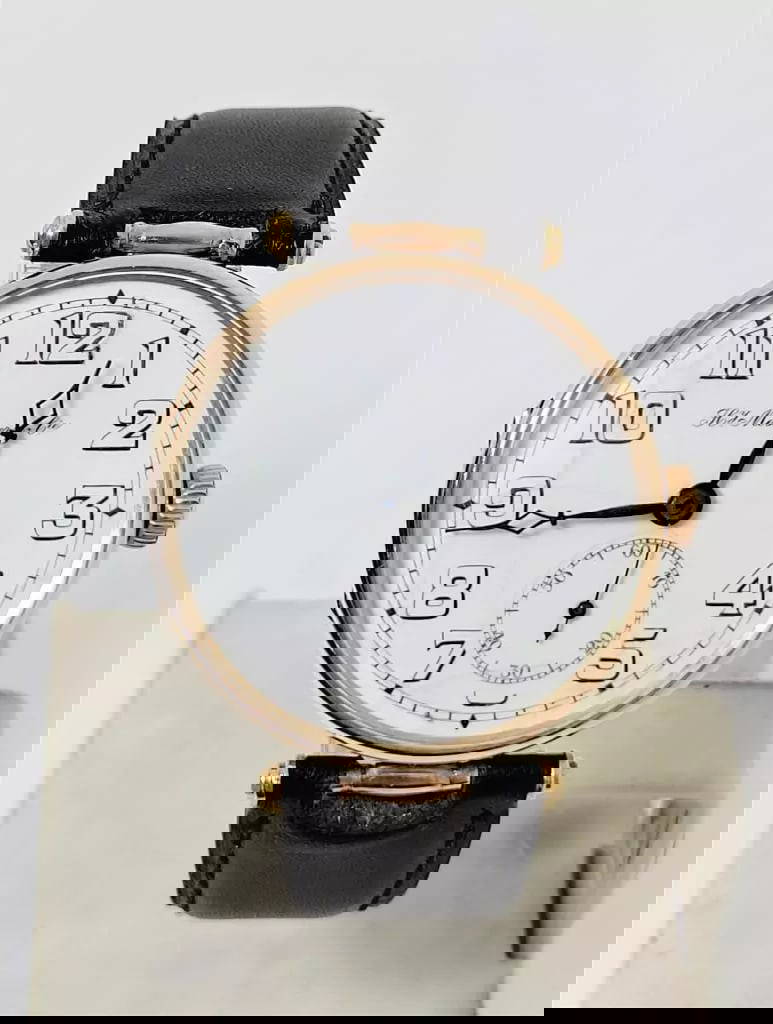 Antique 14k Rose Gold Hy Moser & Cie Winding Watch C.1920s Exlnt ...