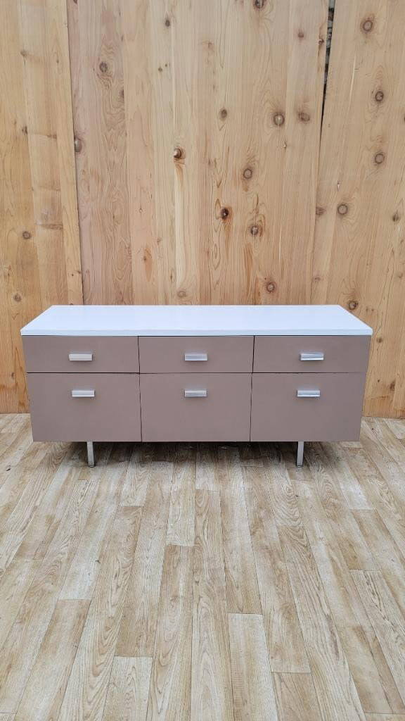 Buy Mid Century Modern Herman Miller Management Group Metal Credenza ...