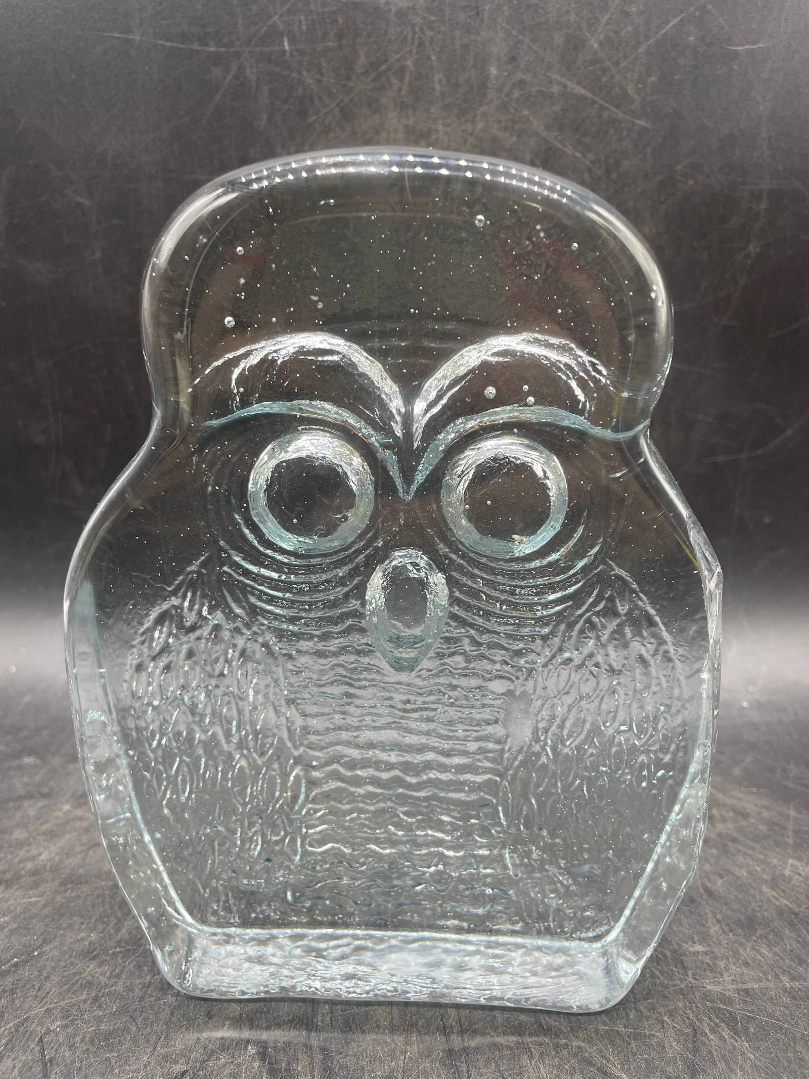 Blenko Owl Bookend Auction