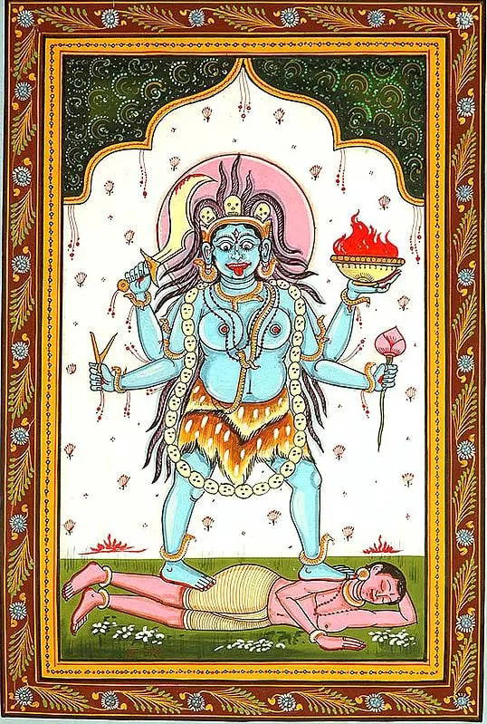 Goddess Tara Who Guides Through Troubles (ten Mahavidya Series) Auction