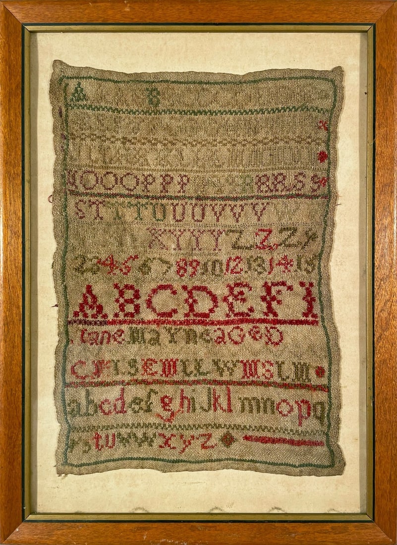 Needlework Sampler By Jane Mayne - Jun 06, 2025 | Jasper52 In Ny