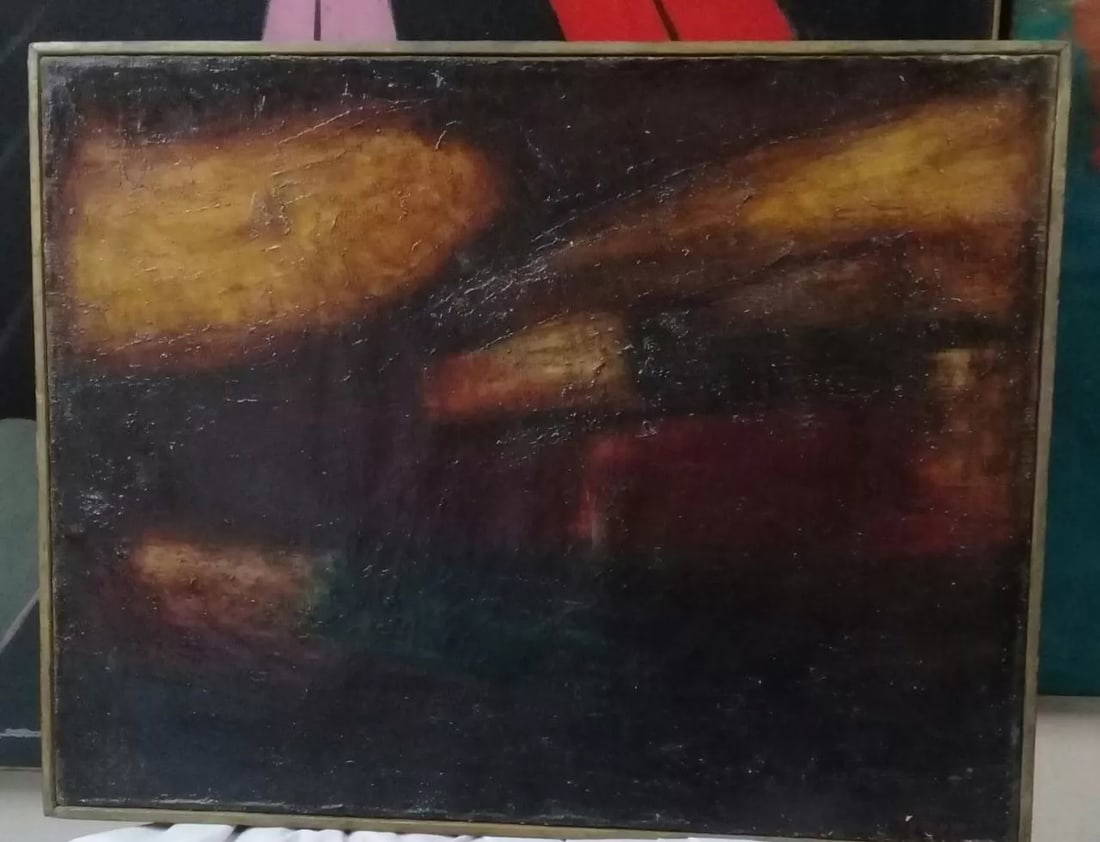 Rufino Tamayo "style Of" - Mexican Master / Oil Canvas Painting Auction