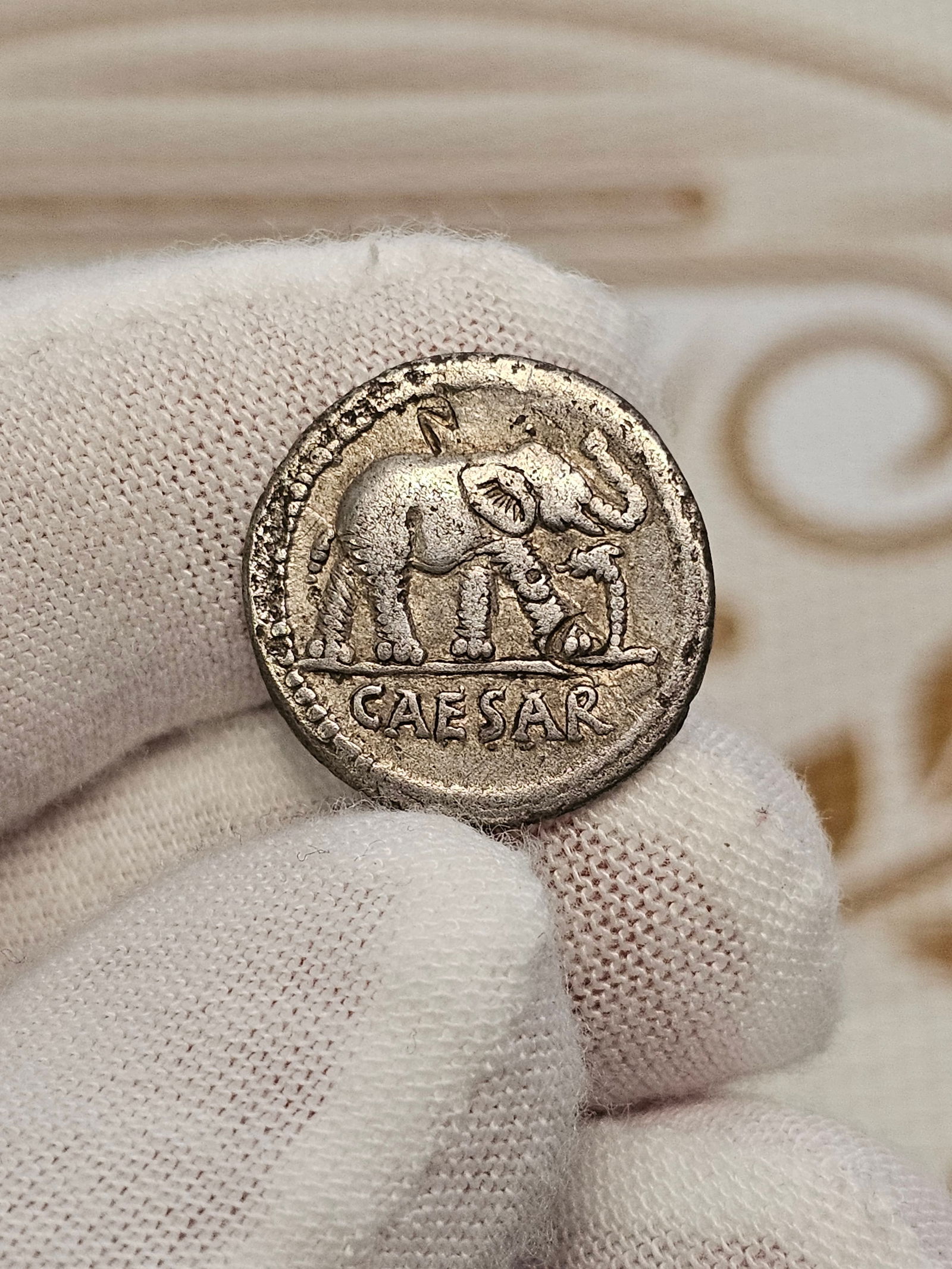 Buy Roman Republic Julius Caesar Silver Denarius | Jasper52 In Ny