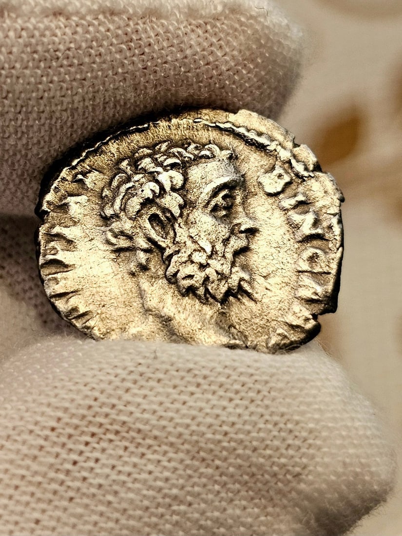 Roman Imperial Clodius Albinus Silver Denarius Auction