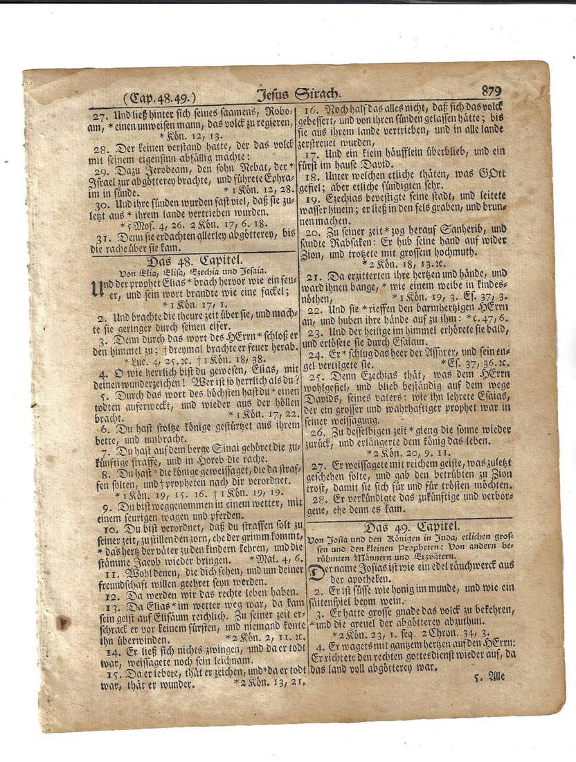 1776 Bible Leaf Revolutionary War Saur - Jul 22, 2025 | Jasper52 In Ny