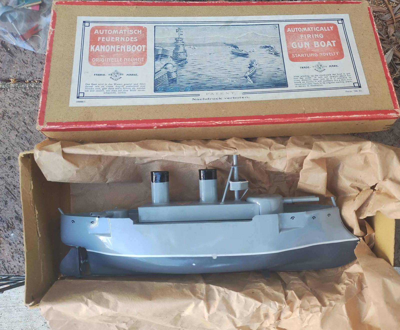 Bing (made In Germany, 1905) , Complex Mechanism Activates Cap Shooting ...