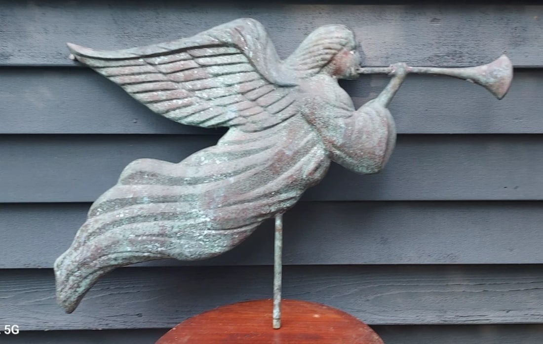 Buy 1970 Angel Weathervane Copper 1950-1970 31 X 19" | Jasper52 In Ny