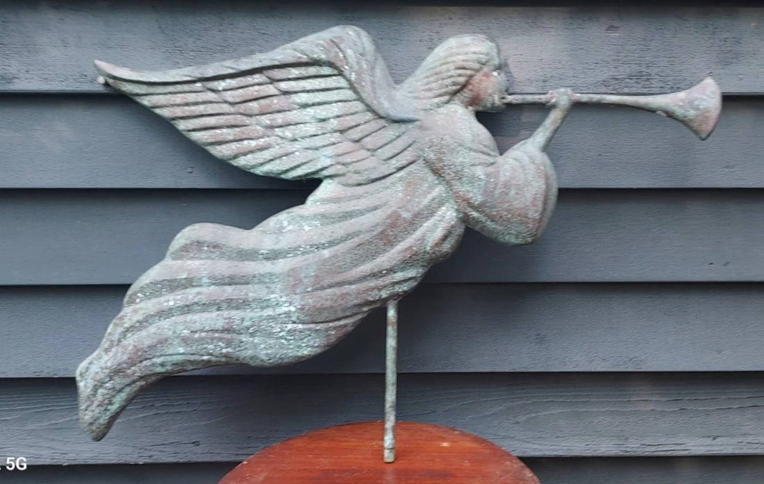 Buy 1970 Angel Weathervane Copper 1950-1970 31 X 19" | Jasper52 In Ny