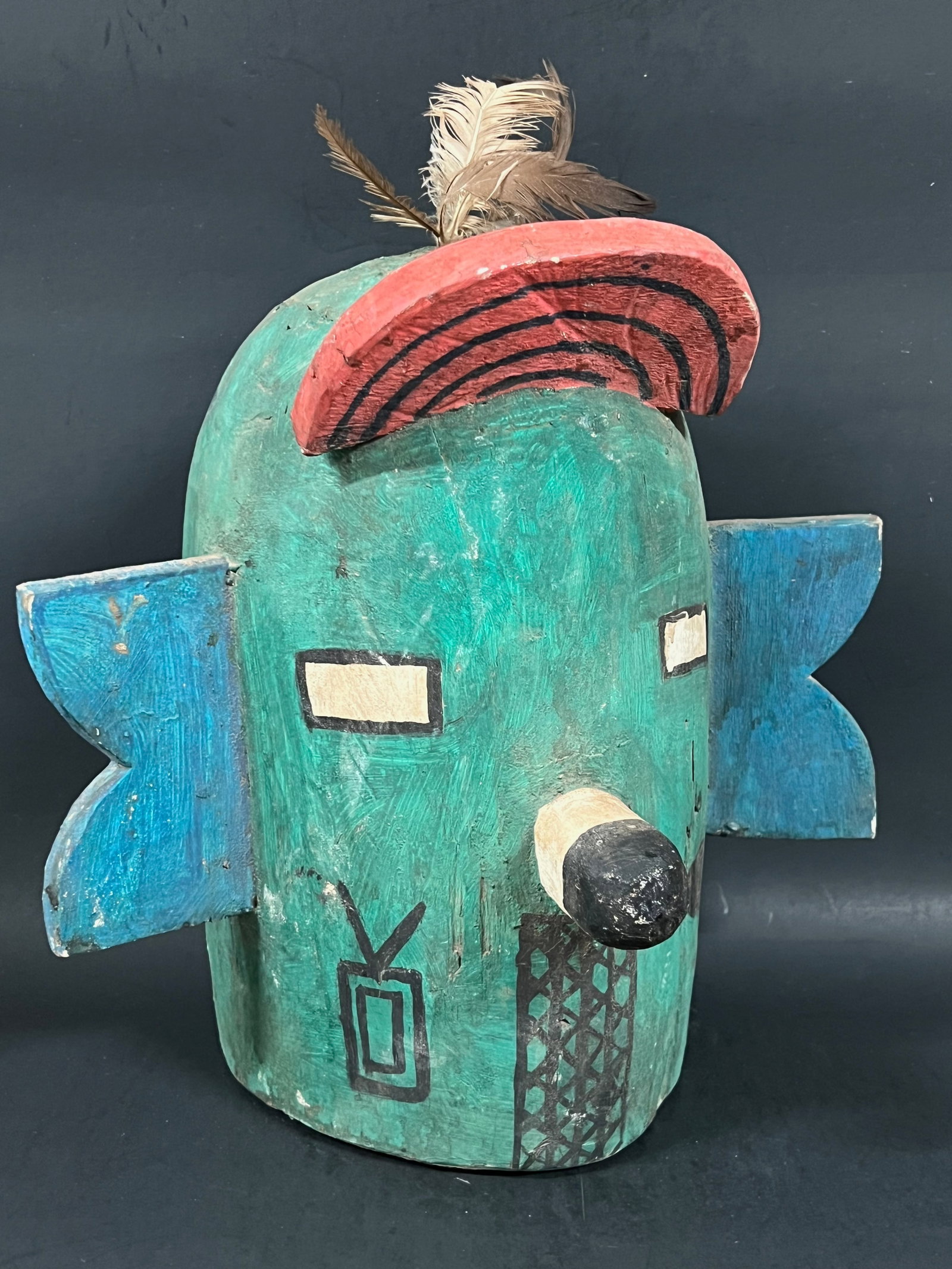 Buy Carved Wood Kachina Mask | Jasper52 In Ny