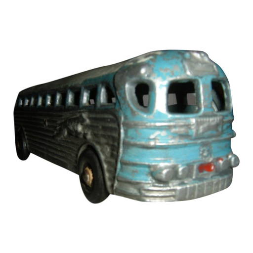 Cast Aluminum Greyhound Toy Bus, 1950's