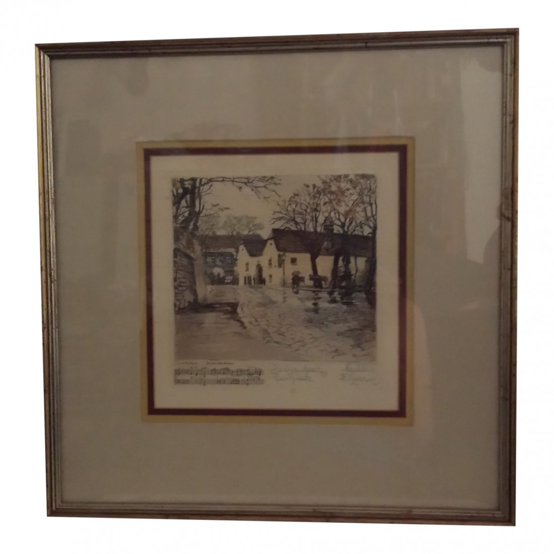 Henry Goering: Etching Of Beethoven's House