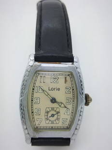 Zenith Keyhole Deco Style Dial Watch Rare Vintage