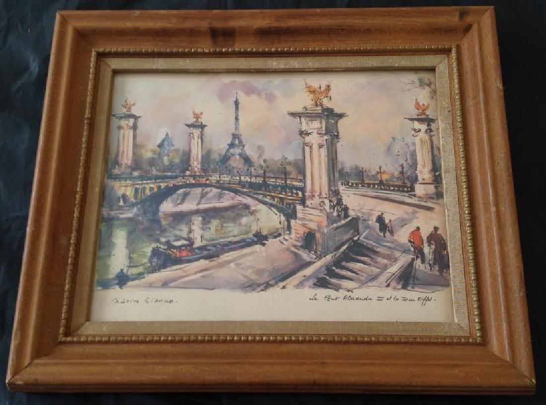 Marius Girard: Le Pont Alexandre Iii At Le Tour Eiffel
