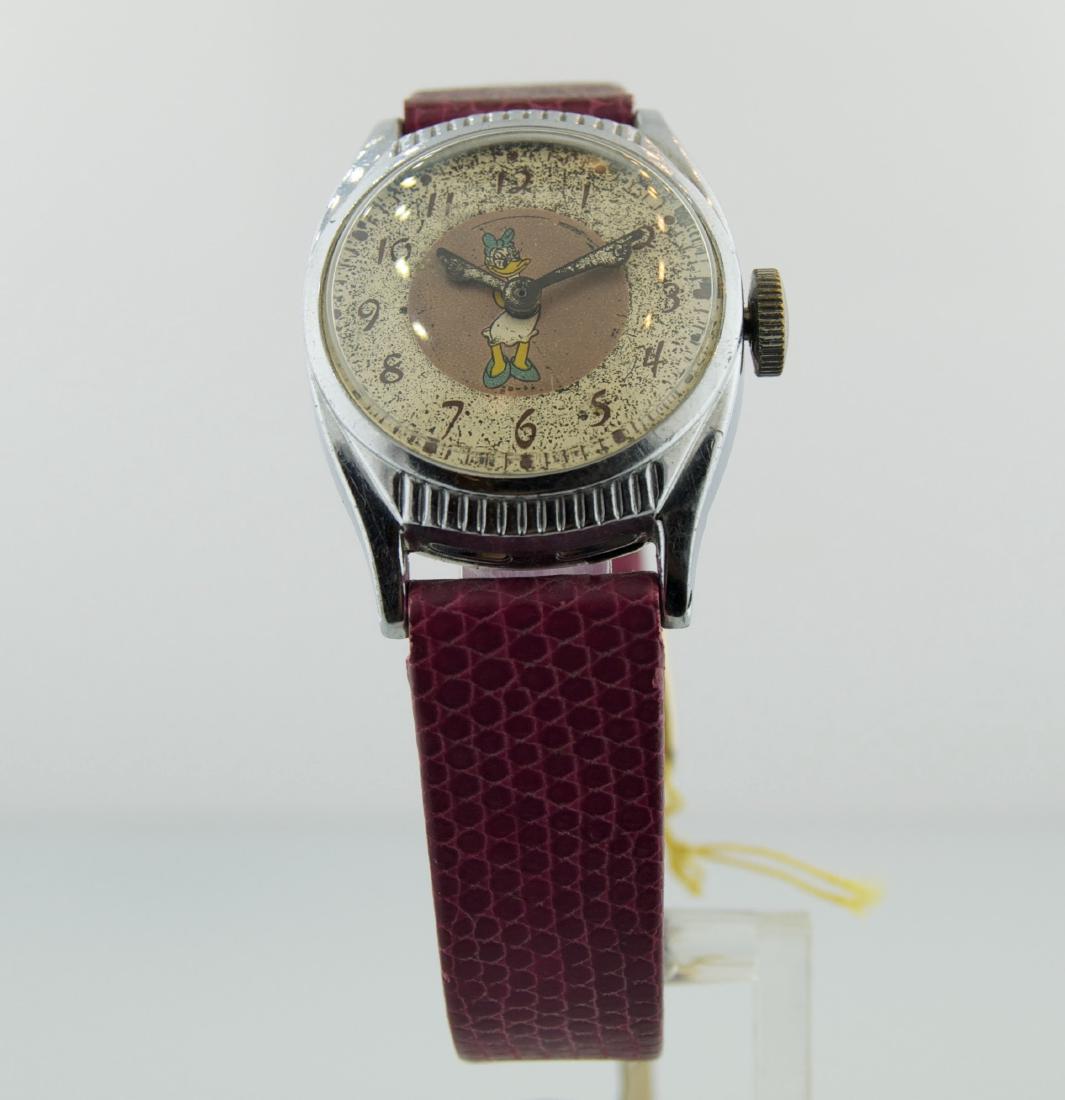 US Time Daisy Duck Watch, 1940s