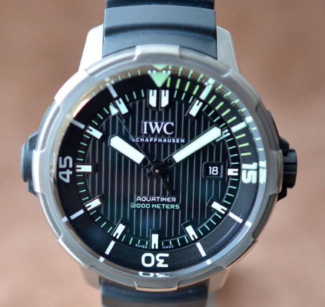 IWC Aquatimer 2000 Titanium Diver Style Watch
