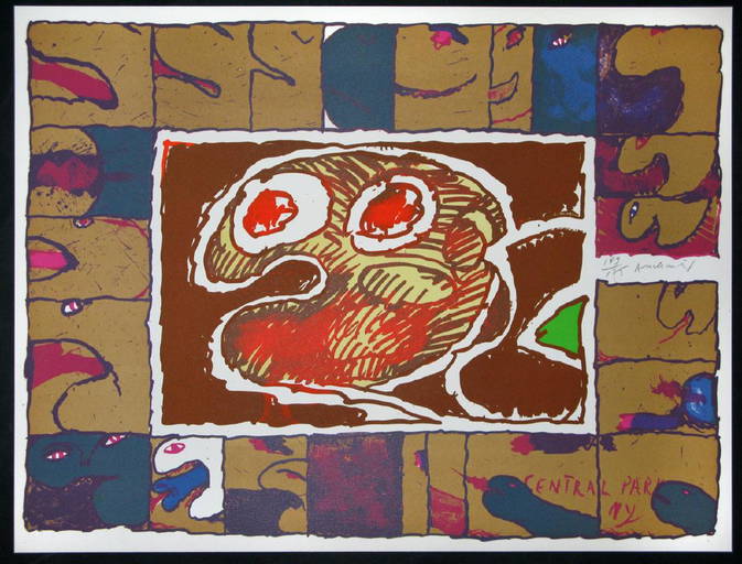 Pierre Alechinsky Lithograph