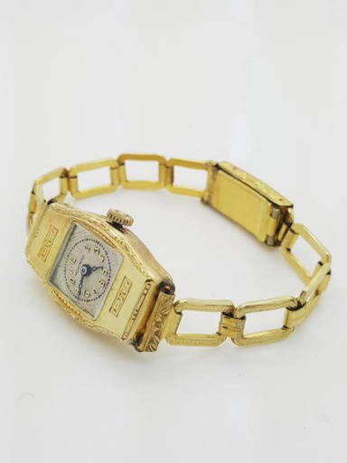Vintage Montrose 14k Gold Ladies Art Deco Watch