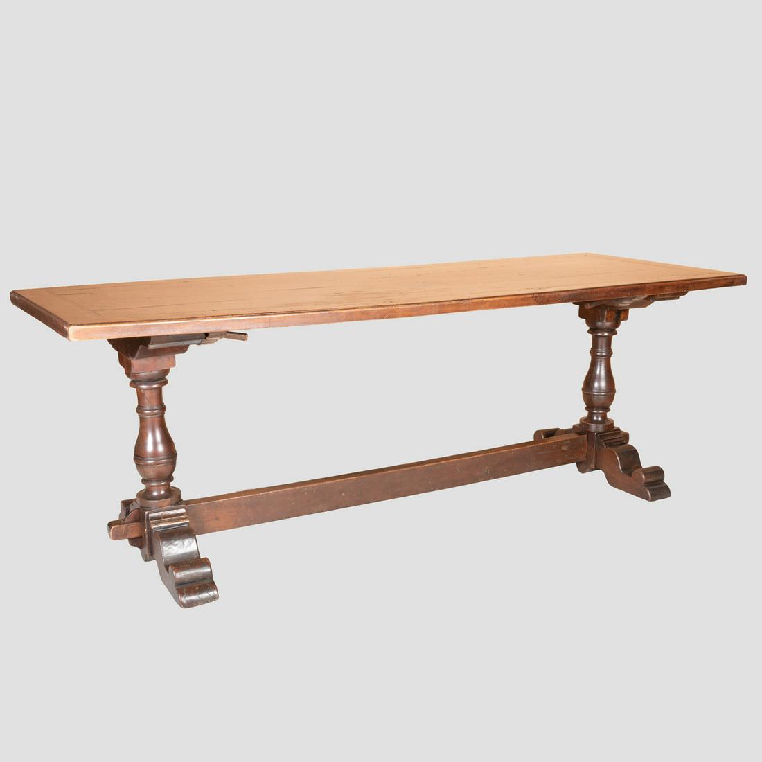 Italian Walnut Refectory Table