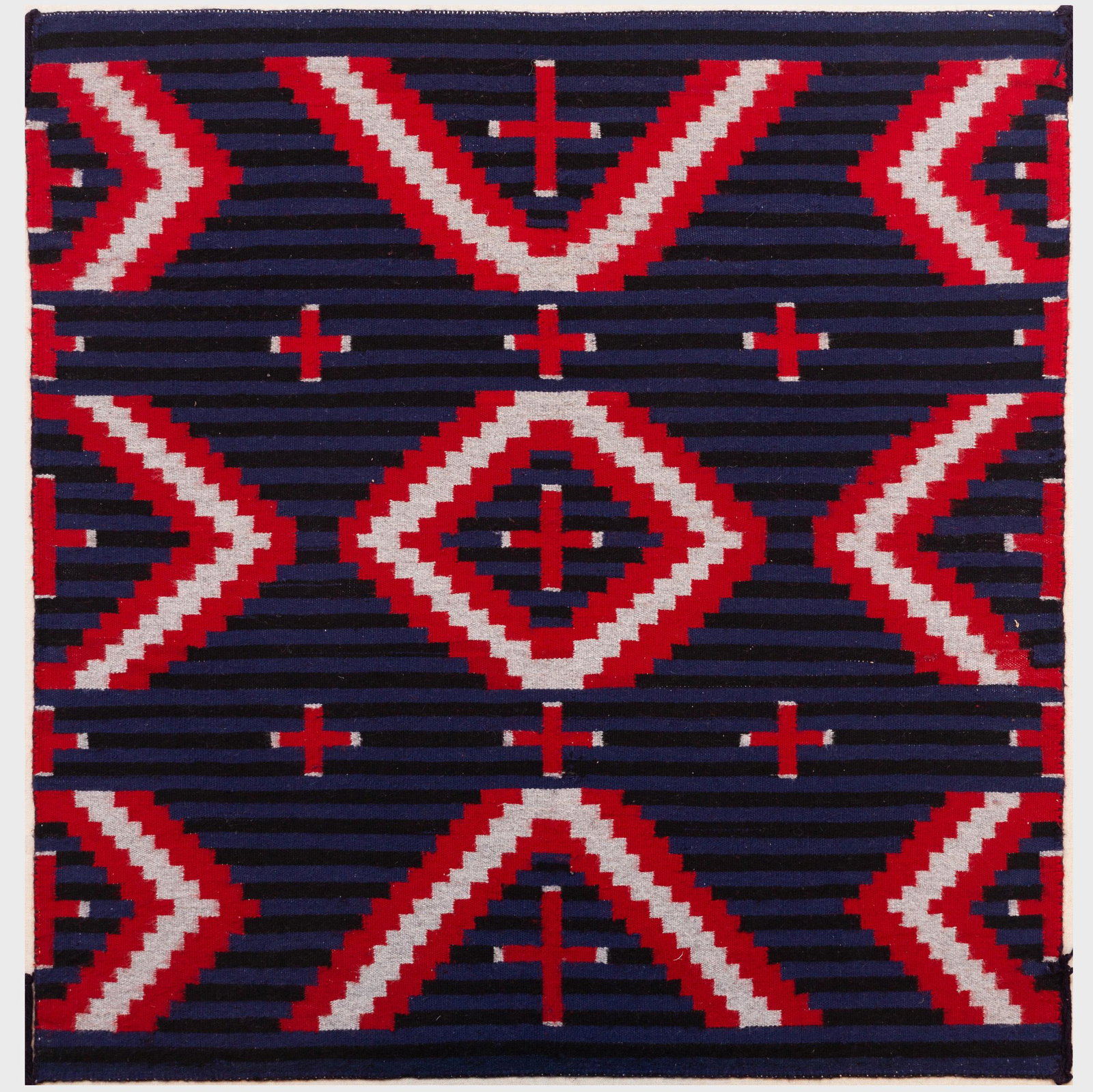 Navajo Moki Polychrome Woven Blanket - Jan 23, 2020 | STAIR in NY