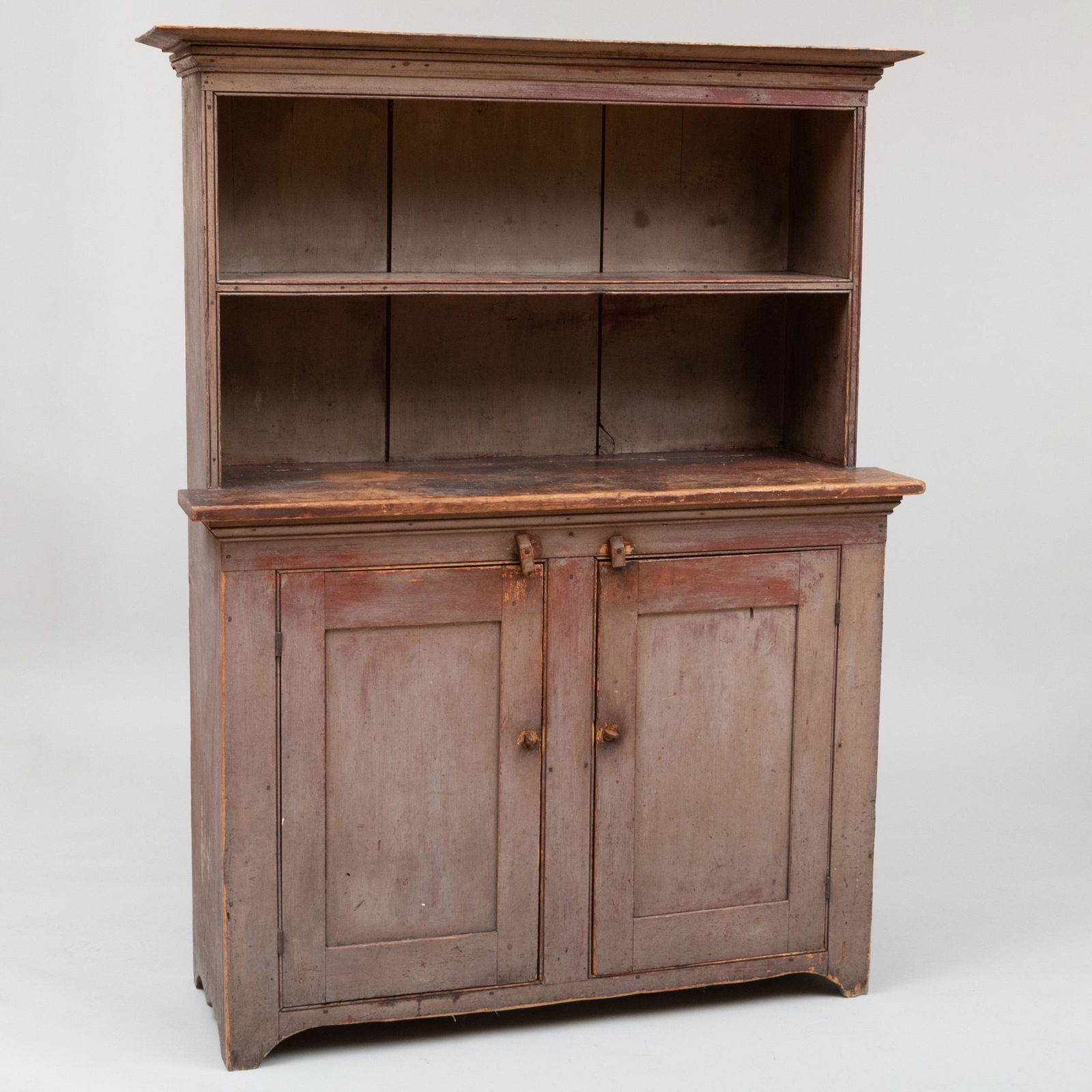 Hudson Valley Painted Step-Back Cupboard - Jan 24, 2020 | STAIR in NY