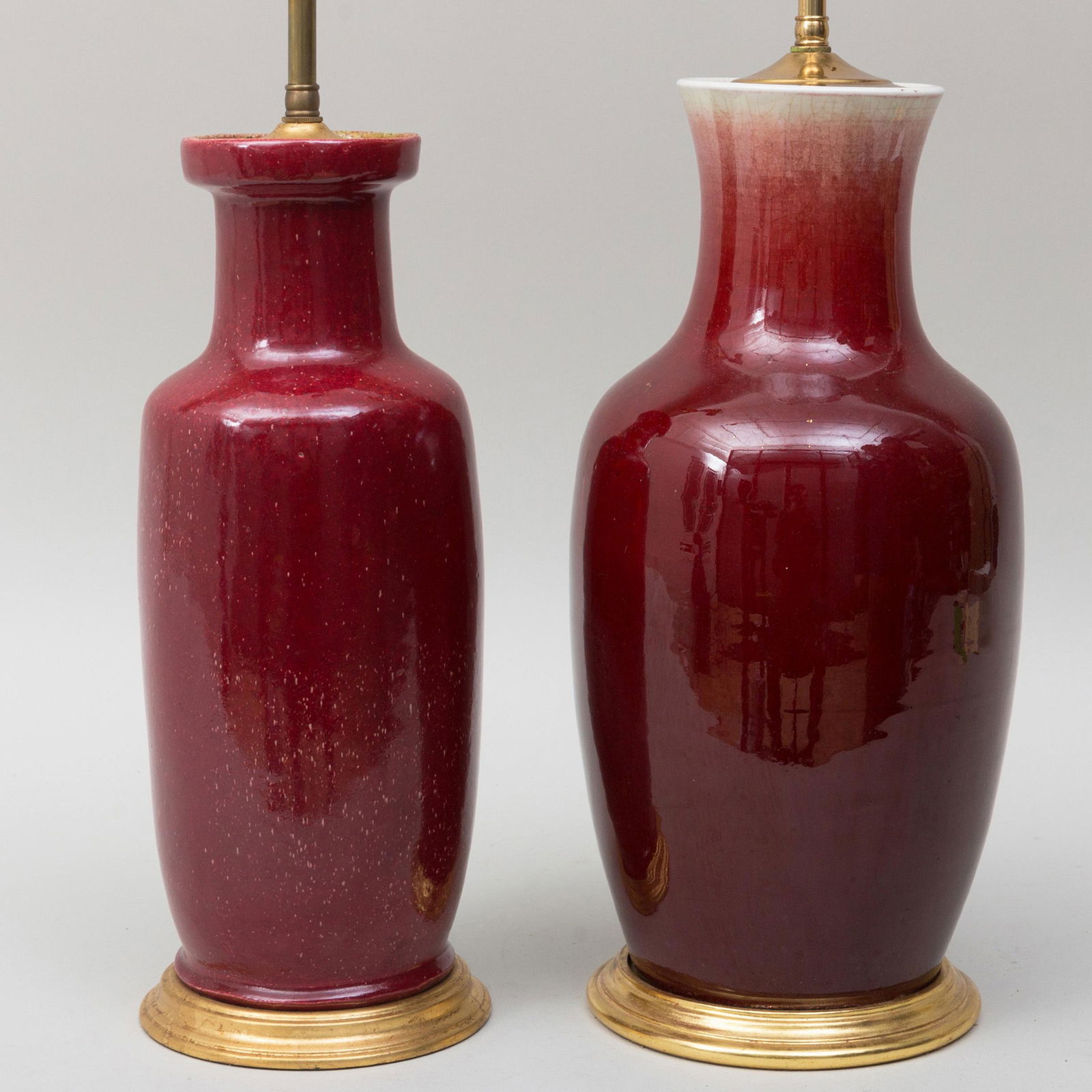 Two Chinese Copper Red Glazed Porcelain Vases Mounted - Mar 13, 2020 ...