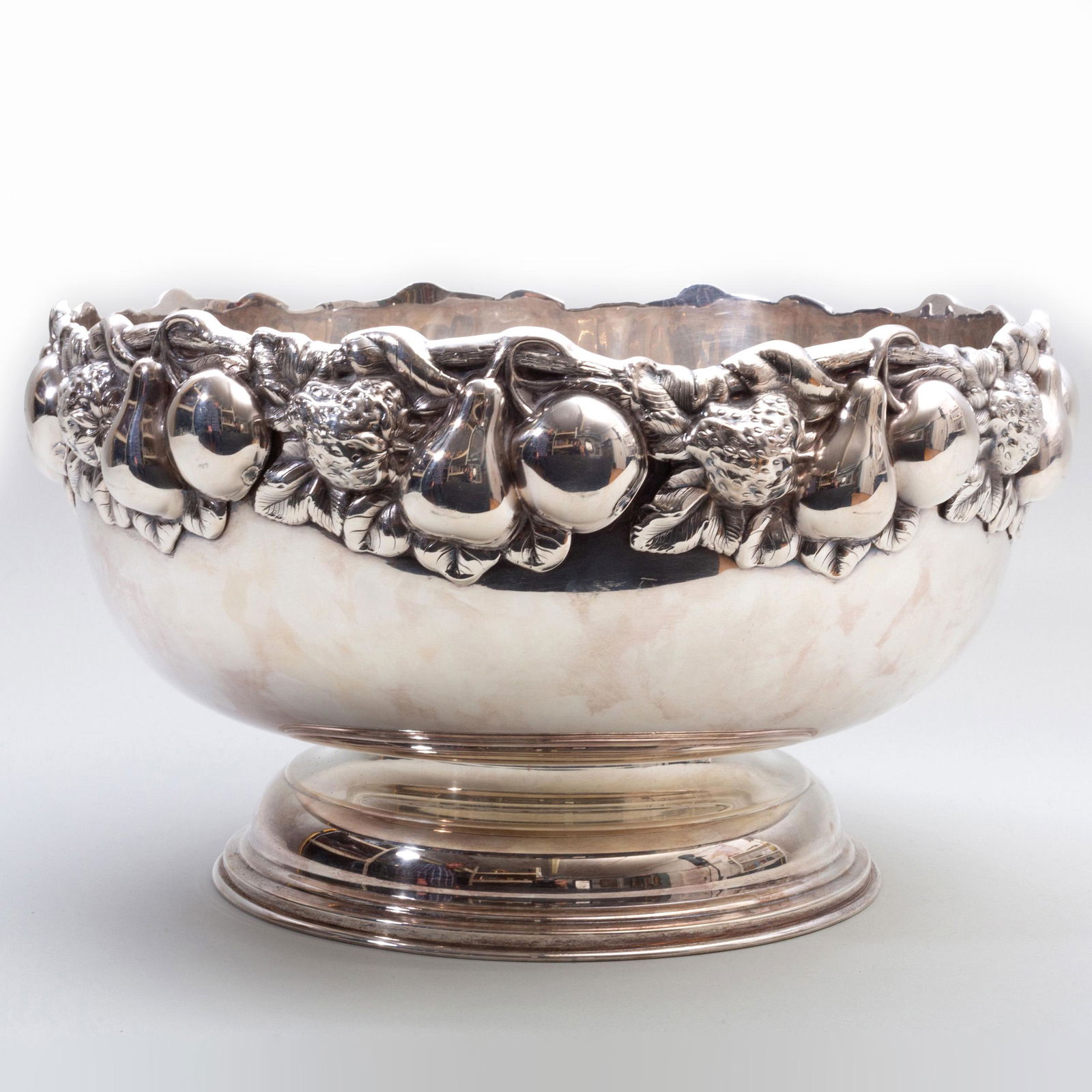 Topazio Portuguese Silver Plate Punch Bowl - Mar 27, 2020 | STAIR in NY