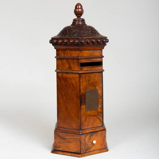 Regency Mahogany Tabletop Post Box - Feb 10, 2021 | STAIR in NY