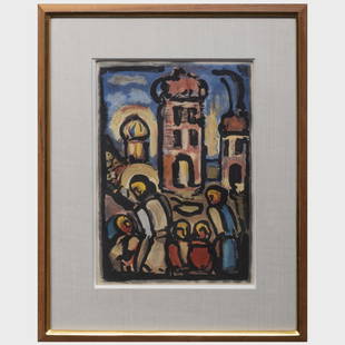 Georges Henri Rouault (1871 1958) Face Of Christ